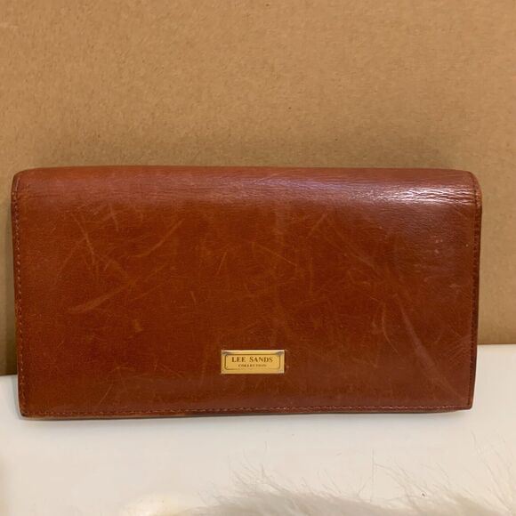 Lee Sands | Bags | Lee Sands Vintage Whiskey Brown Rare Water Buffalo ...